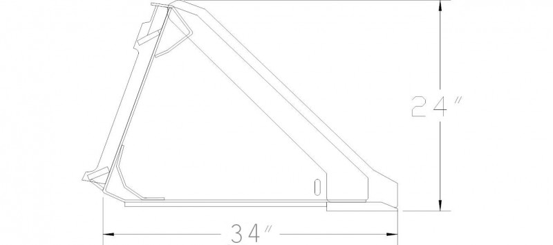 Track Loader Bucket - by CID - SKIDSTEER ATTACHMENT SHOP